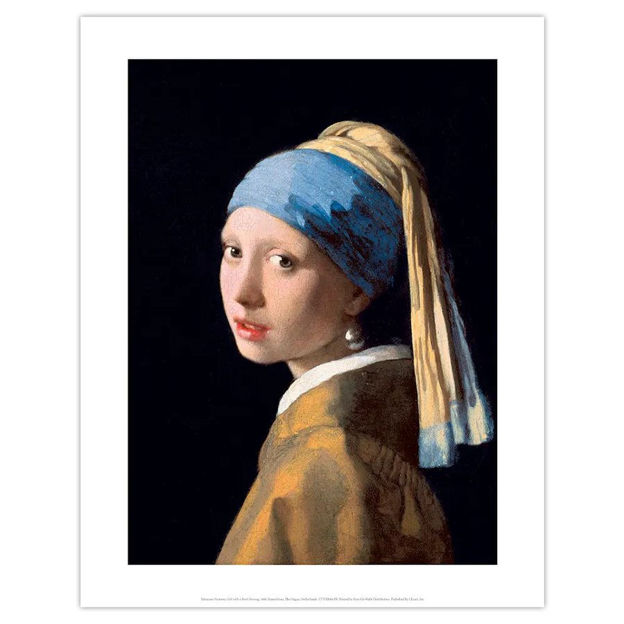 Girl with a Pearl Earring Small Poster – National Gallery of Canada ...