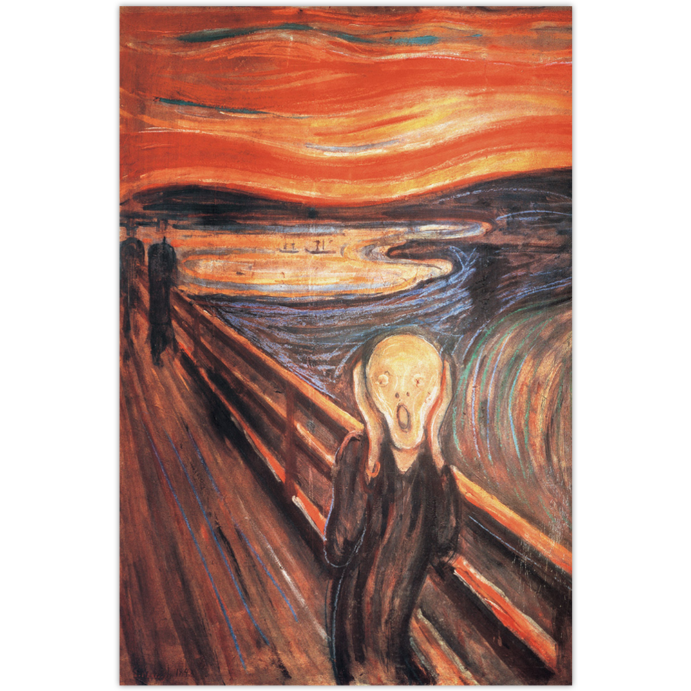 The Scream Poster – National Gallery of Canada | Musée des beaux-arts ...